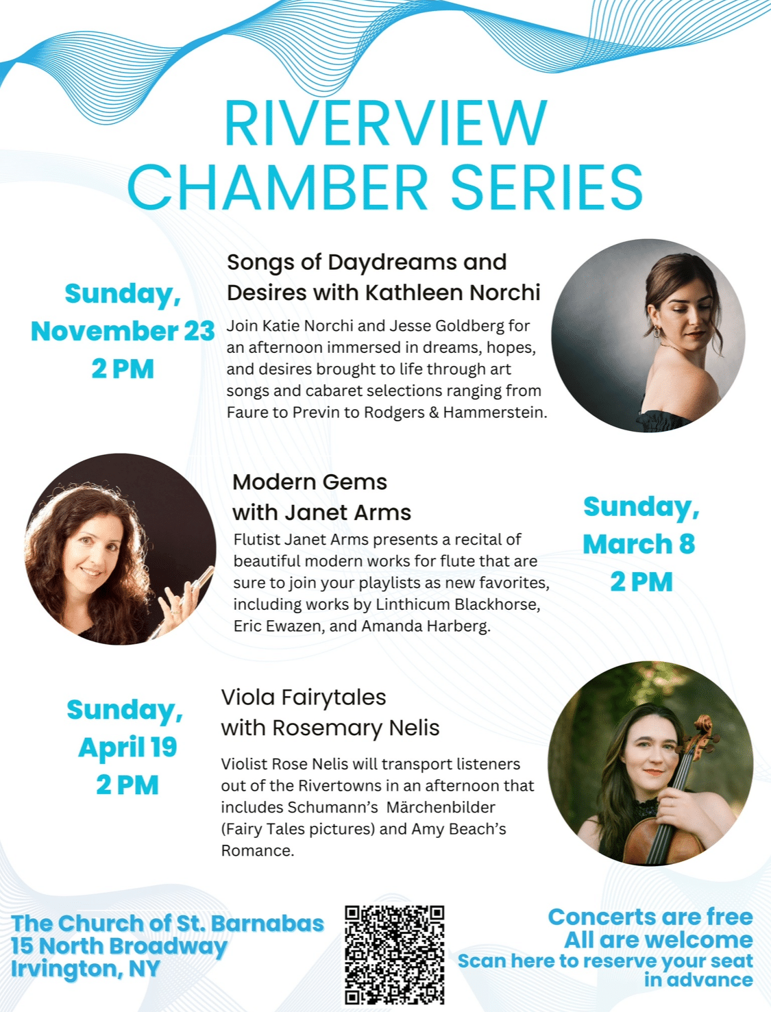 🎶 Riverview Chamber Series @ The Church of St. Barnabas - The Church of ...